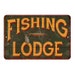 Fishing Lodge Sign, Lakehouse Decor, Vintage Signs, Gift for Him, Gift ...