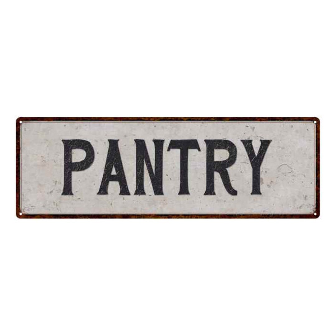Pantry Sign, Rustic Chic Kitchen Decor, Cooking Baking Sign, Gift for ...