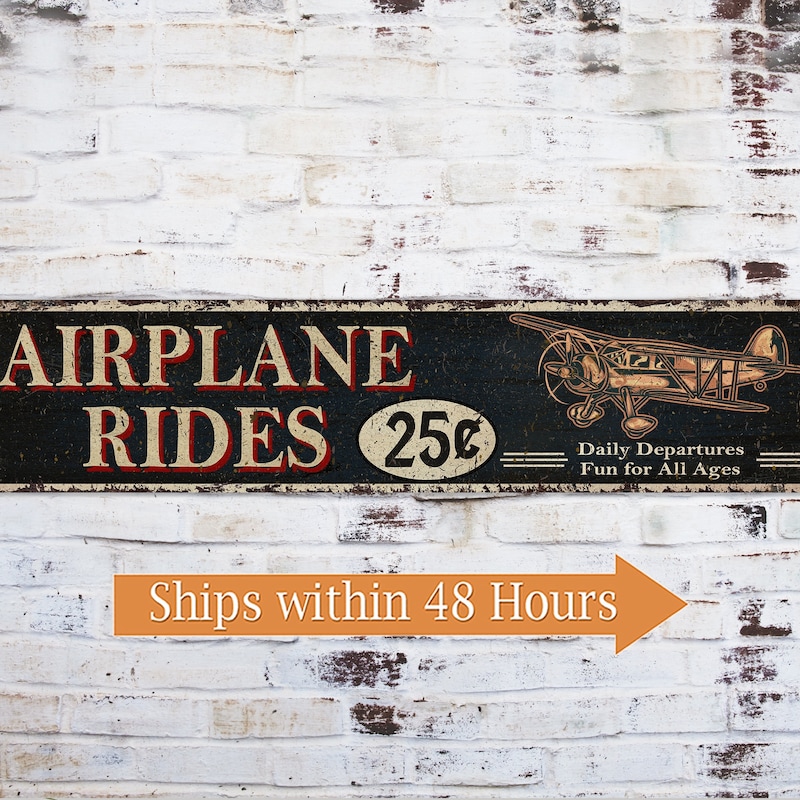Wall Hanger Airplane - Etsy