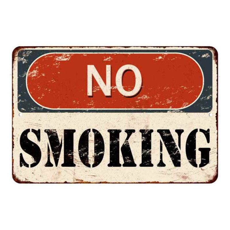 No Smoking Signs - Etsy