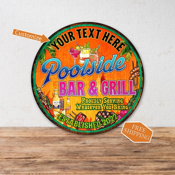Pool Bar - Etsy