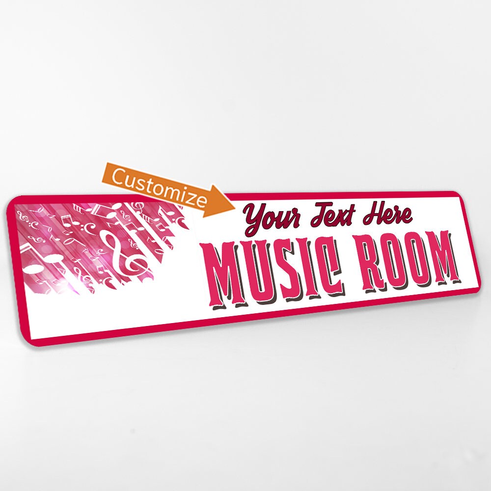 Custom Music Room Decor Sign Music Studio Decor Band Sign - Etsy