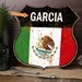 Personalized Mexican Flag Sign, Your Name Tu Nombre Familia, Bandera ...