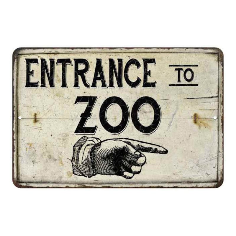 Zoo Signs - Etsy