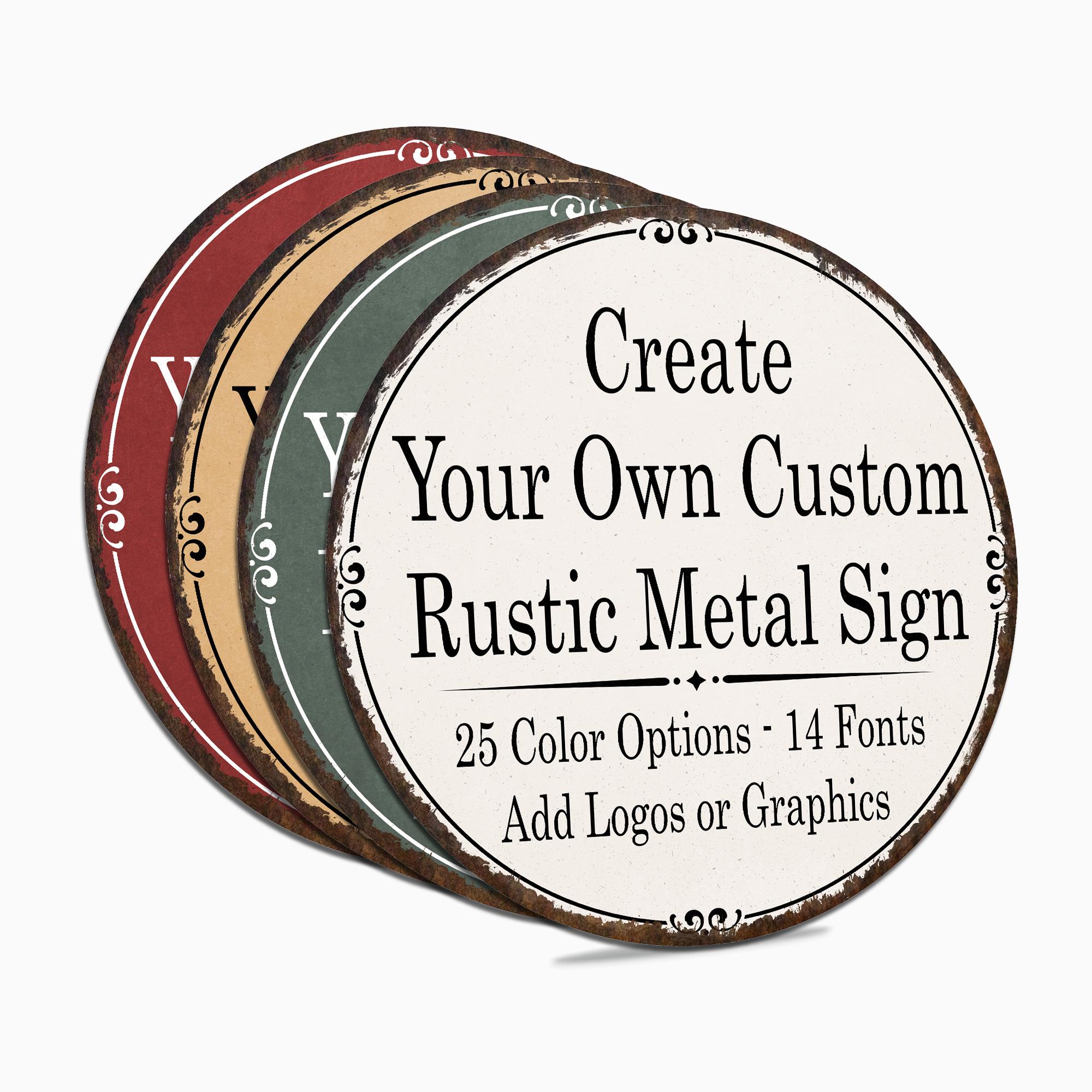 Custom Rustic Sign, Rustic Vintage Sign, Distressed Signs, Antique ...