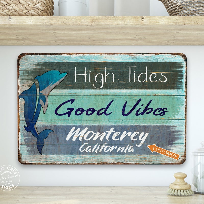 High Tide Sign - Etsy