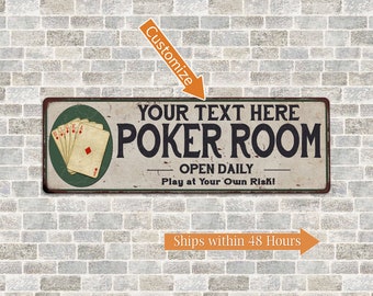 Framed Playing Cards Suits 4 Pc Set Game Room Decor Poker Room Playing ...