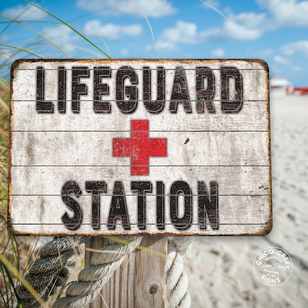 Lifeguard Signs - Etsy
