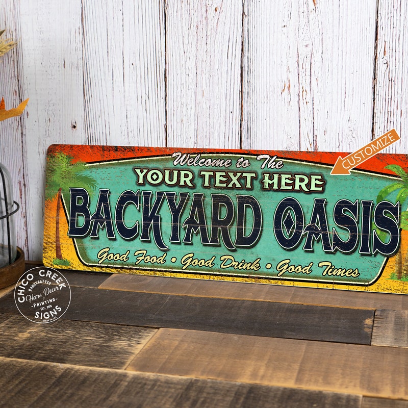 Oasis Sign - Etsy