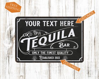 Metal Tequila Sign - Etsy