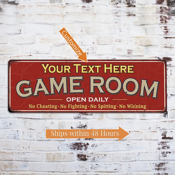 Game Room Decor - Etsy