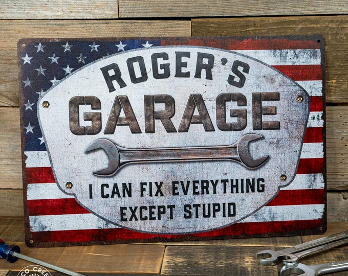 Large Heavy Cast Iron AA Approved Garage Services AUTOMOBILE ...