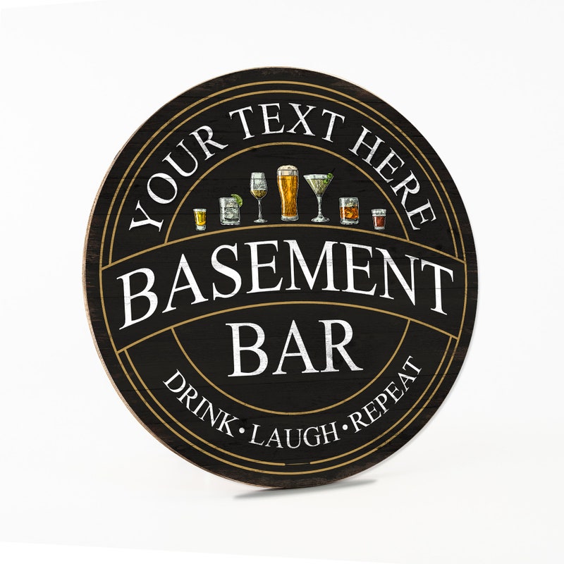 Personalized Bar Signs - Etsy
