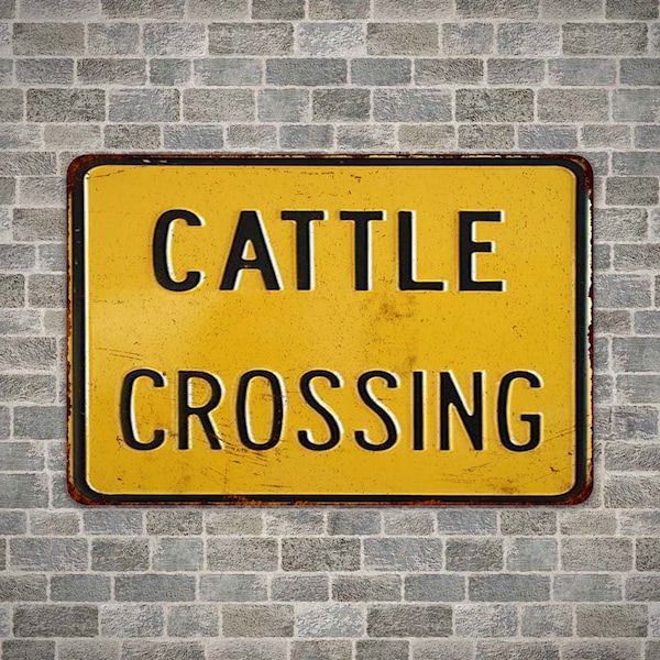 Cattle Sign - Etsy