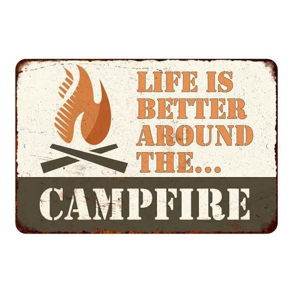 Campfire Sign - Etsy