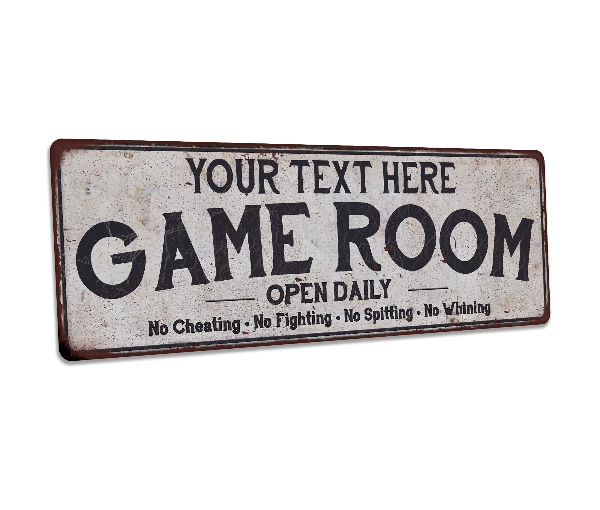 Personalized Game Room Sign Rec Room Sign Card Room Pool - Etsy