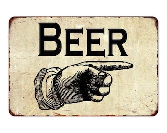 Arrow Beer Sign | Etsy