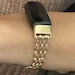 14K Gold Filled Fitbit Inspire 3 Bracelet: Dainty Chain Band, Women's ...