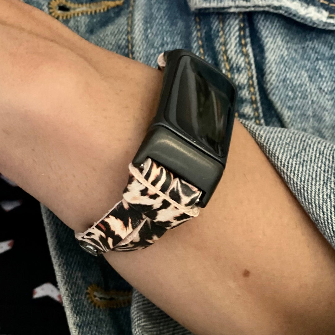 Slim Leopard Print Fitbit Charge 6 Band Women Fitbit Charge 6 Strap ...