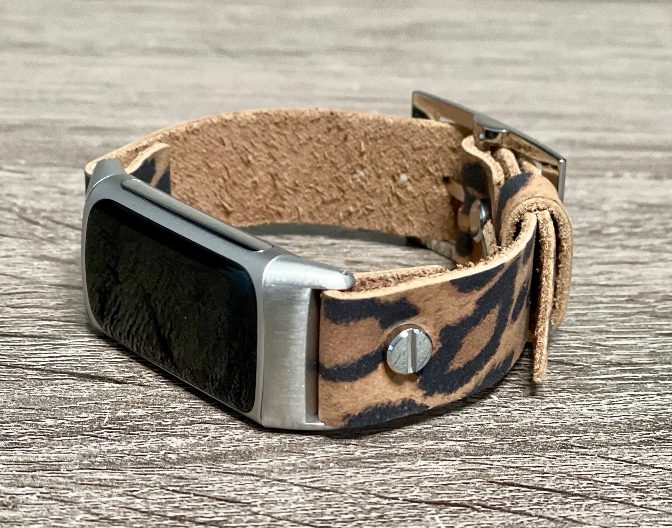 Leopard Print Fitbit Charge 5 Band, Women Fitbit Charge 5 Bracelet ...