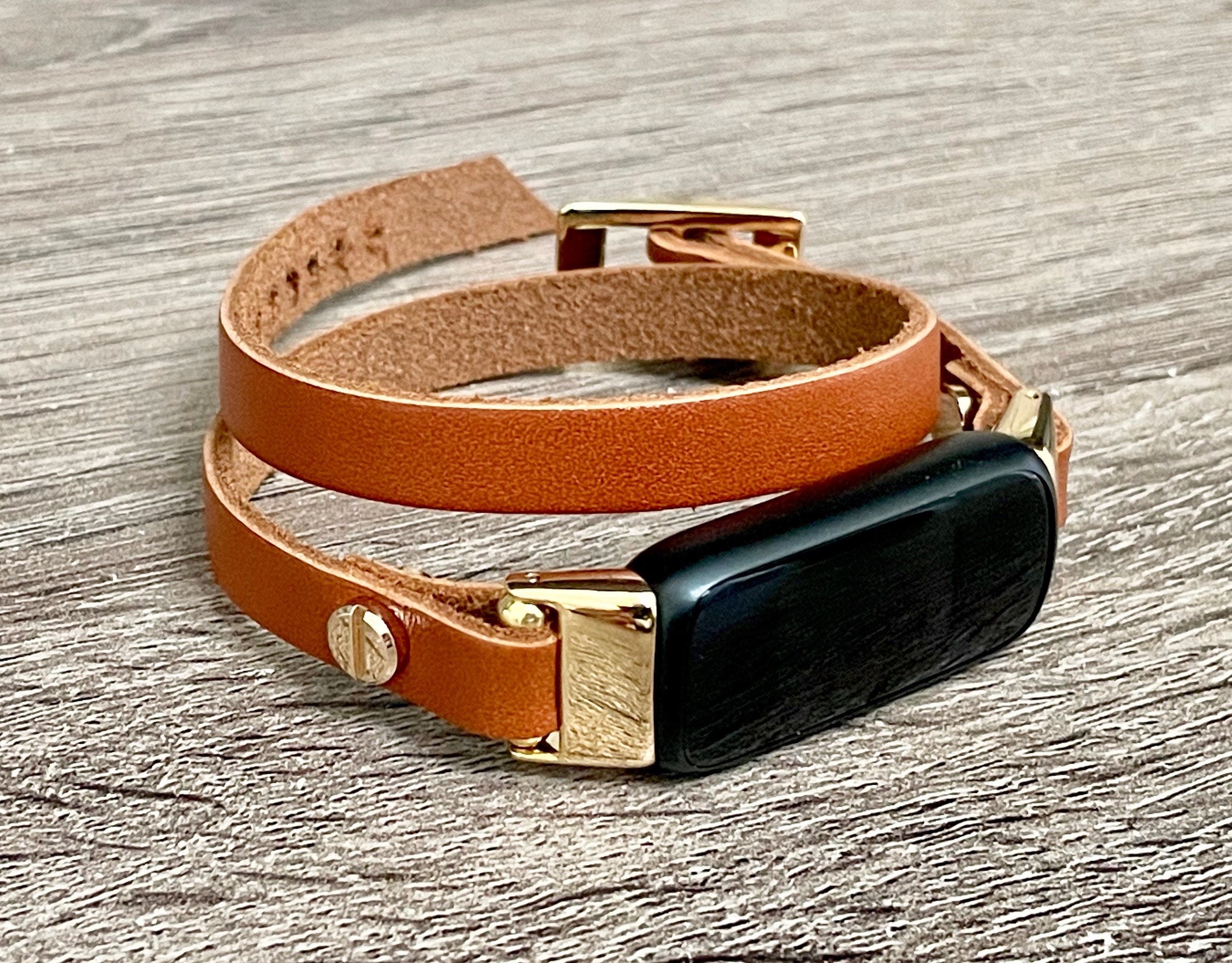 Fitbit Luxe Band, Gold Fitbit Luxe Bracelet, Double Wrapped Fitbit Luxe ... Fitbit Luxe Band, Gold Fitbit Luxe Bracelet, Double Wrapped Fitbit Luxe ...