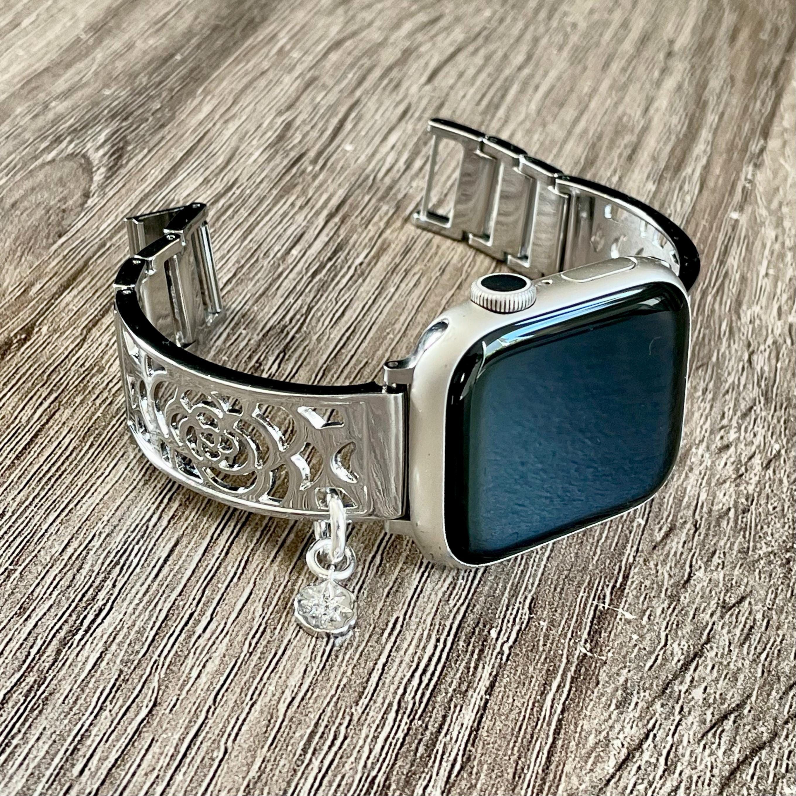 Apple Watch Band - Silver iWatch North Star Charm Bracelet, 46mm 42mm ...