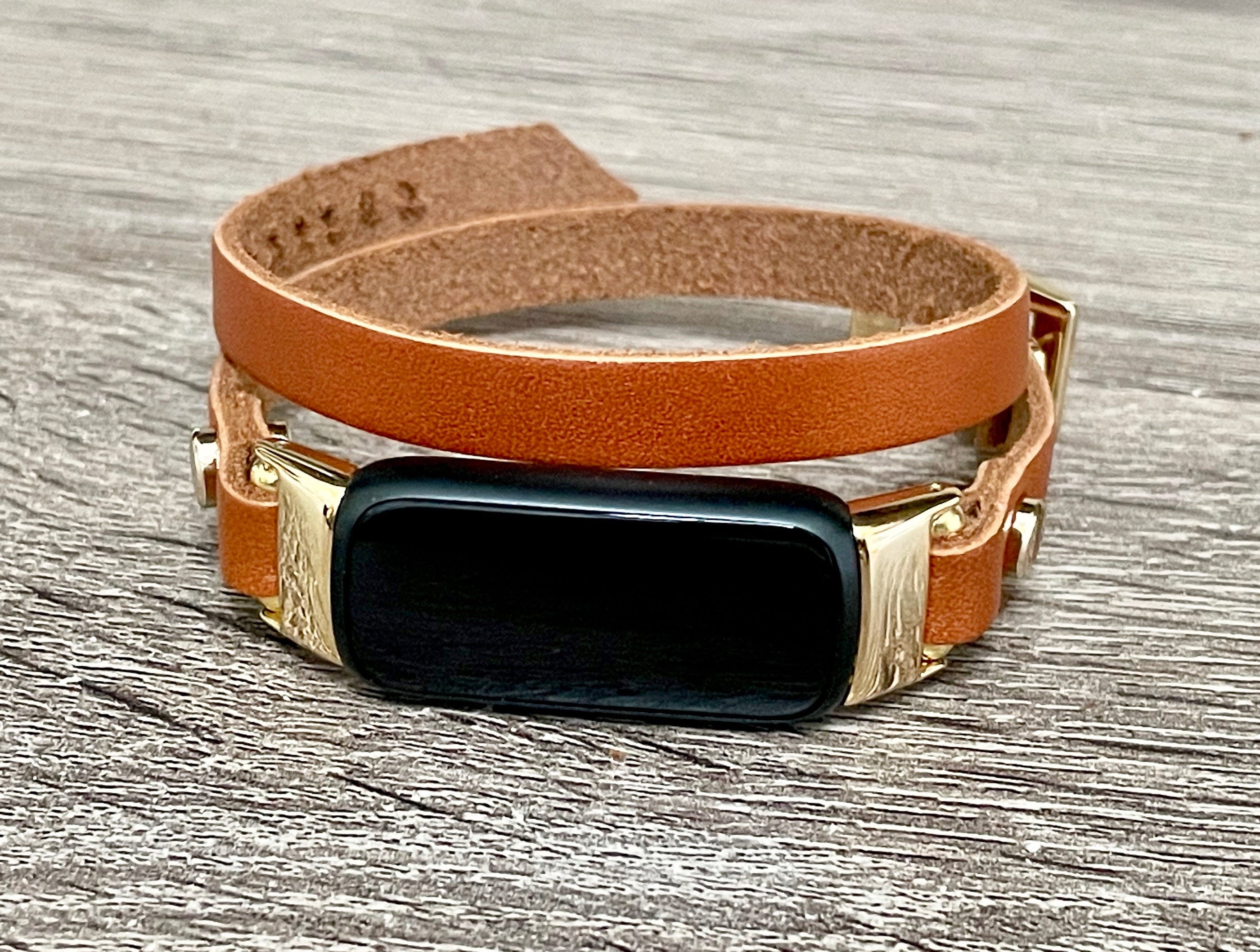 Fitbit Luxe Band, Gold Fitbit Luxe Bracelet, Double Wrapped Fitbit Luxe ... Fitbit Luxe Band, Gold Fitbit Luxe Bracelet, Double Wrapped Fitbit Luxe ...
