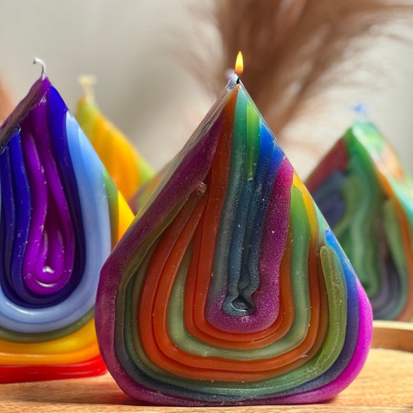 Bohemian Candle - Etsy
