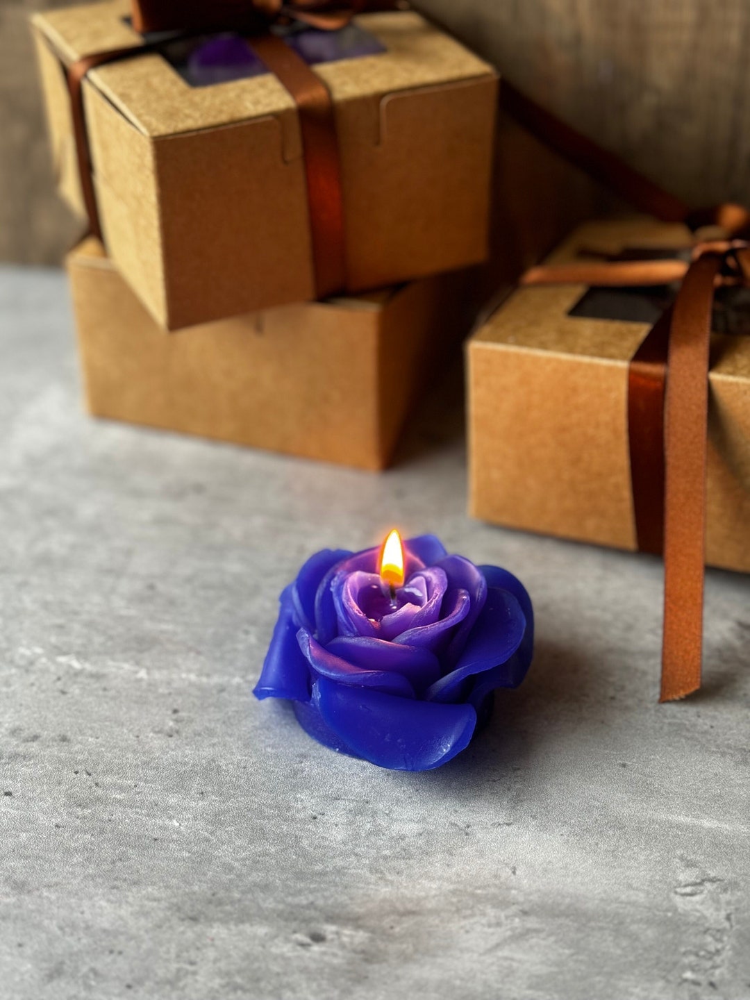 Flower Candle, Rose Shaped Candle, Party Decorative Candle, New Home ...