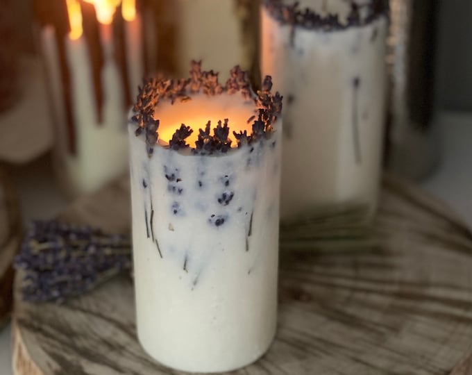 Unique Handmade Candles made especially for by AgaMakesCandles
