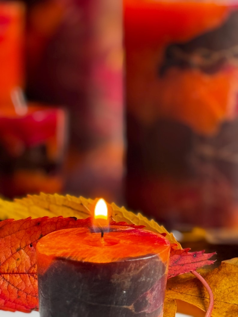 Handmade Pillar Candle | Unique Artisan Candle | Long Burning ...