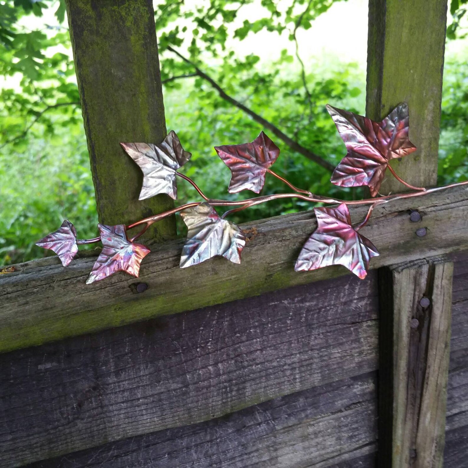 Rainbow Ivy, Aurora Borealis Spray, Copper Branch, Ivy Sprig, Rainbow ...