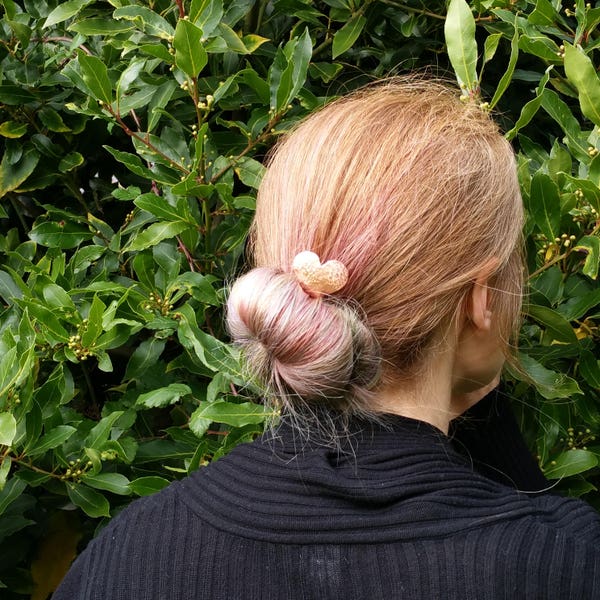 Heart Hair Pins - Etsy