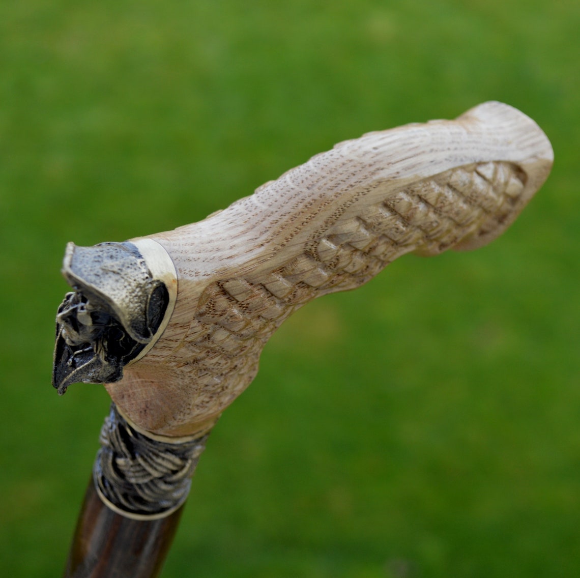 PIRATE OAK wood Canes Wooden Cane Walking Cane Wooden Sticks | Etsy