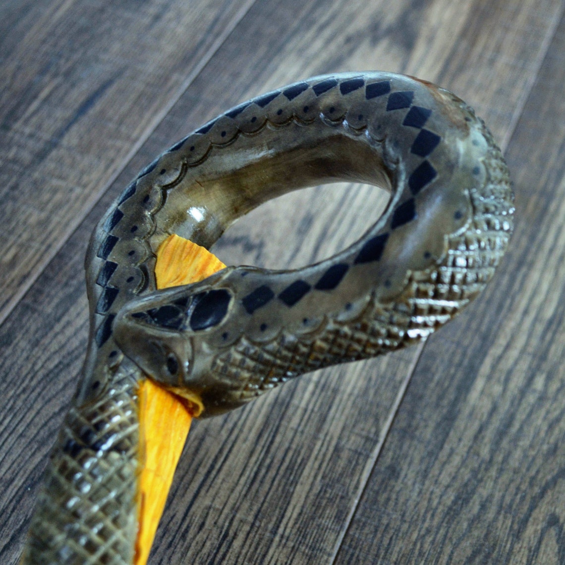 Snake Cane Collectible Cane Wooden Cane Walking Cane Wooden - Etsy