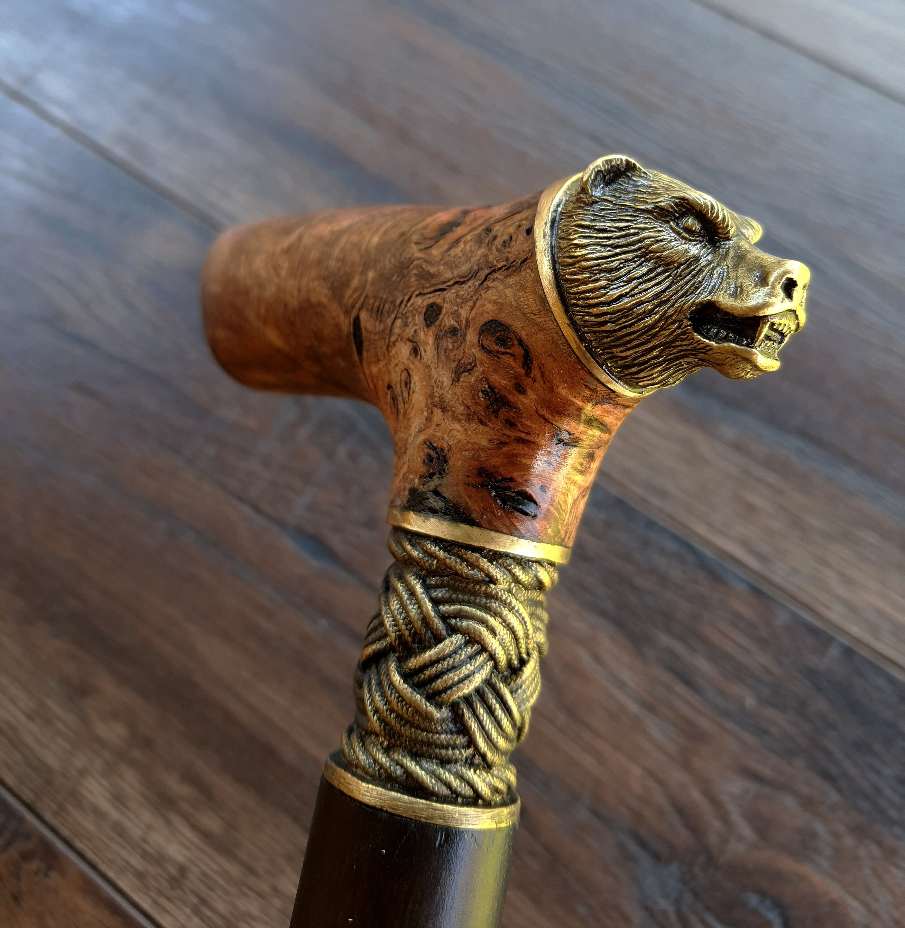 Grizzly Bear Cane Burl Cactus Juice Stabilizing Wood | Etsy