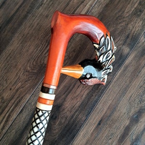 Phoenix Walking Cane Walking Stick Handmade Cane - Etsy