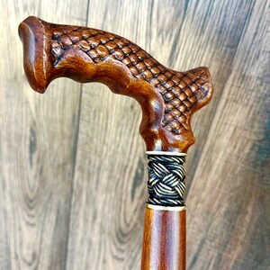 Walking Cane Wooden Sticks Walking Stick OAK Wood Canes Wooden Cane ...