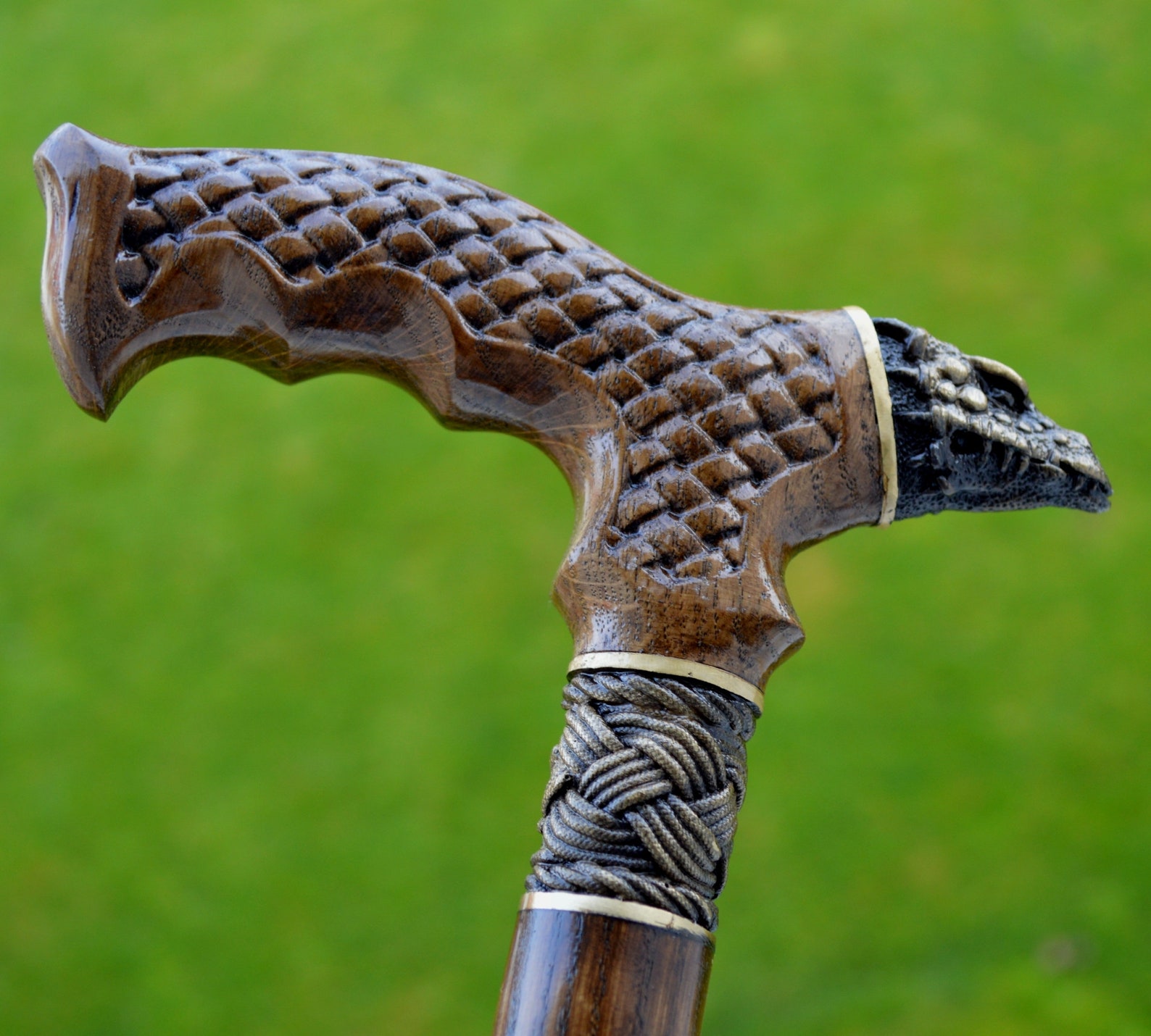 DRAGON OAK Wood Canes Wooden Cane Walking Cane Wooden Sticks Walking ...