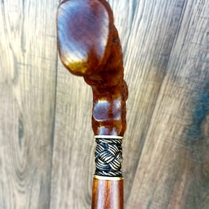 Walking Cane Wooden Sticks Walking Stick OAK Wood Canes Wooden Cane ...