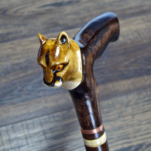 Walking Stick Cane Wooden Carving Handmade Cane Hiking Stick - Etsy