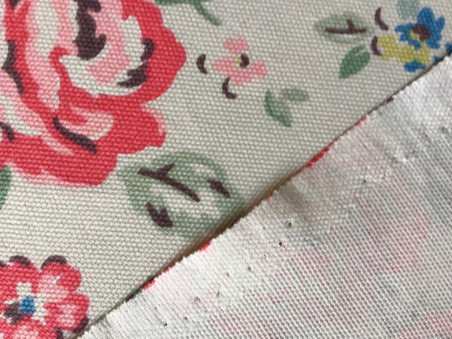 FABRIC Cath Kidston Rainbow Rose 100% Cotton Duck New Assorted Sizes - Etsy