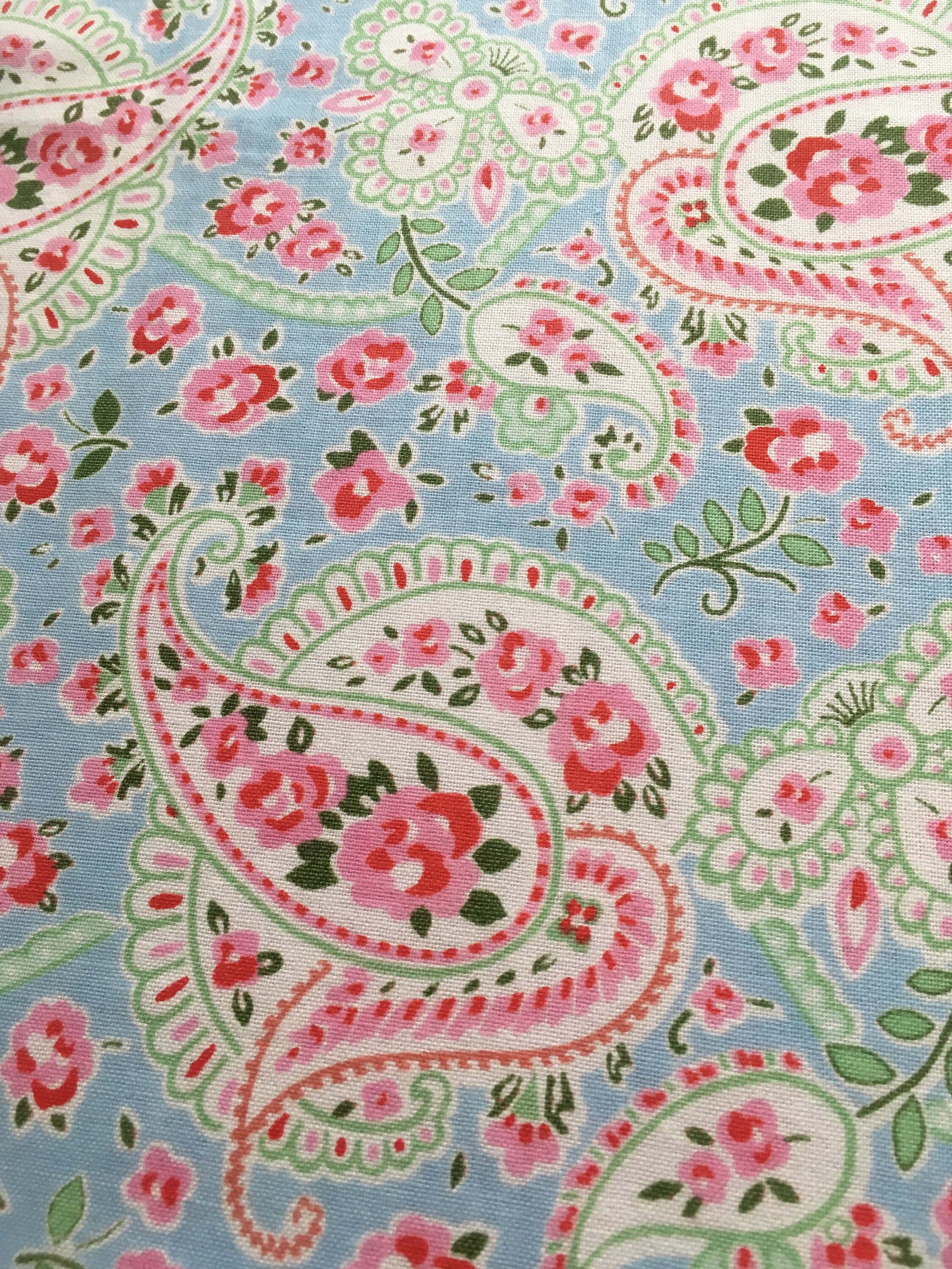 FABRIC Cath Kidston for IKEA Rosali Range Choice of 2 Patterns Paisley ...