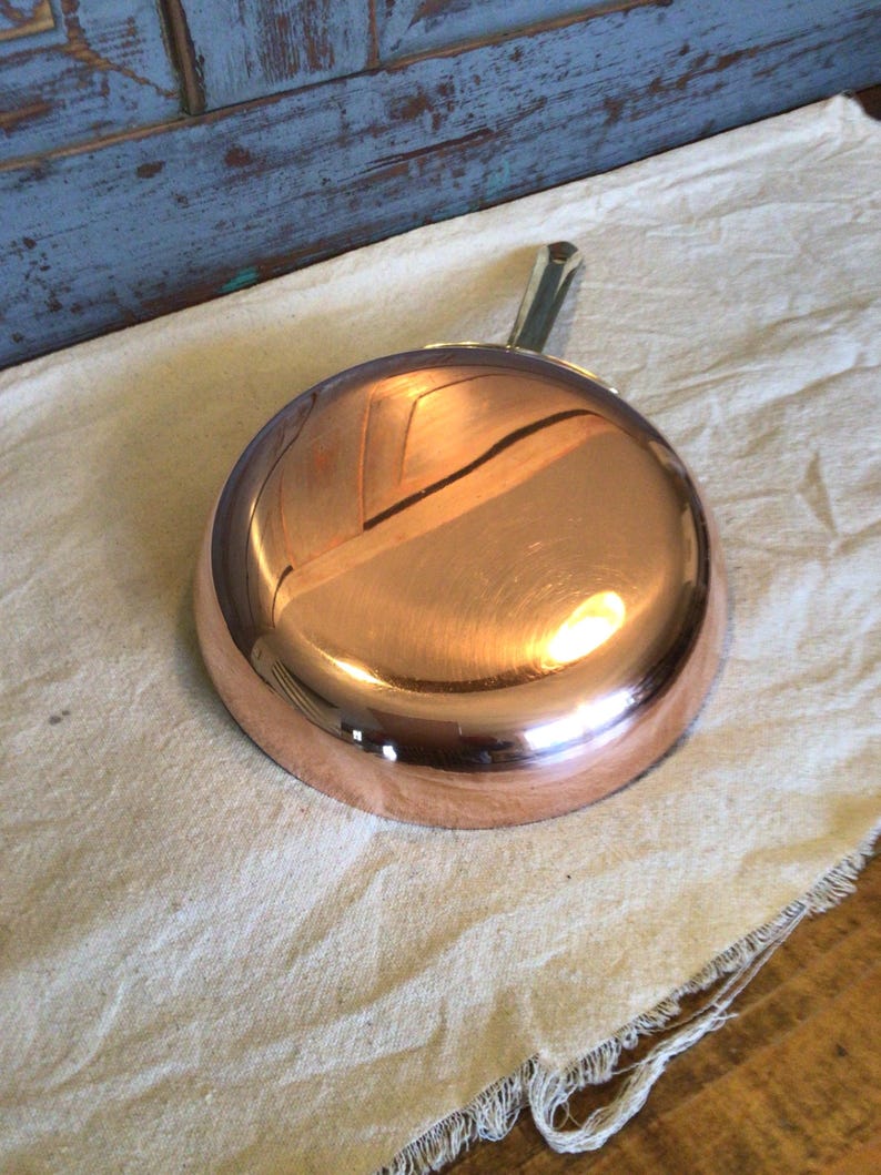Vintage Copper Sauté Pan Marked COPRAL Made in Portugal - Etsy