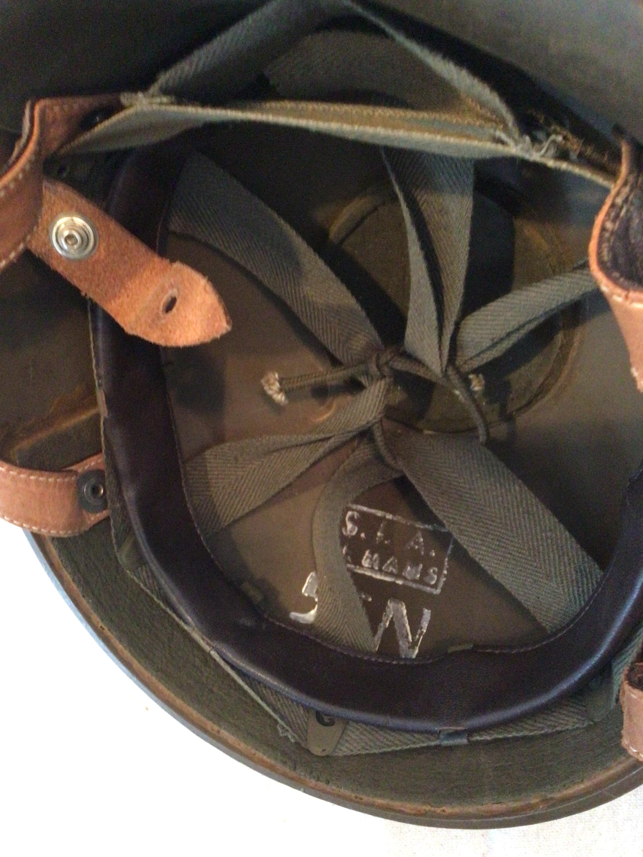 Vintage French Military Helmet - Etsy