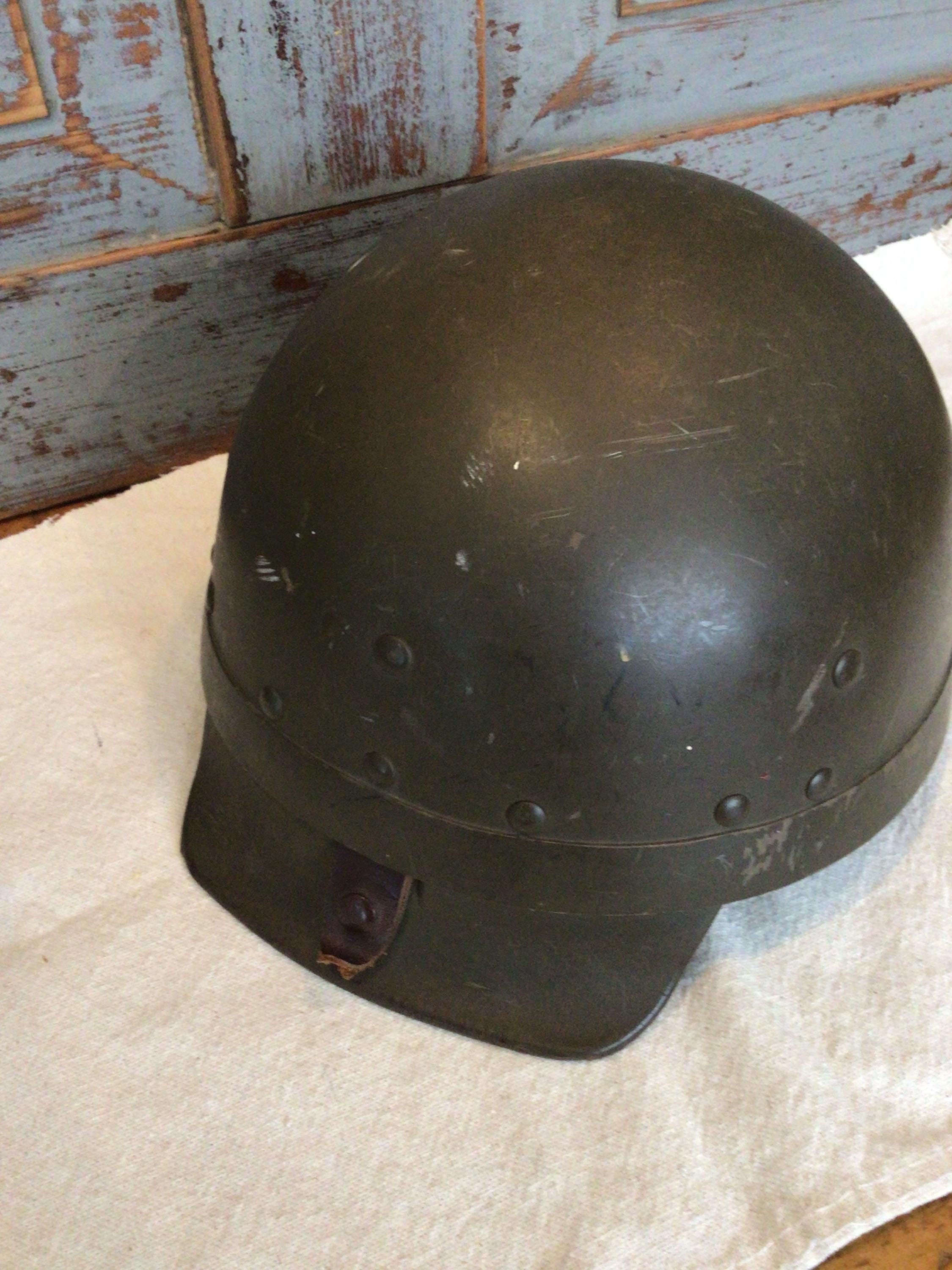 Vintage French Military Helmet - Etsy