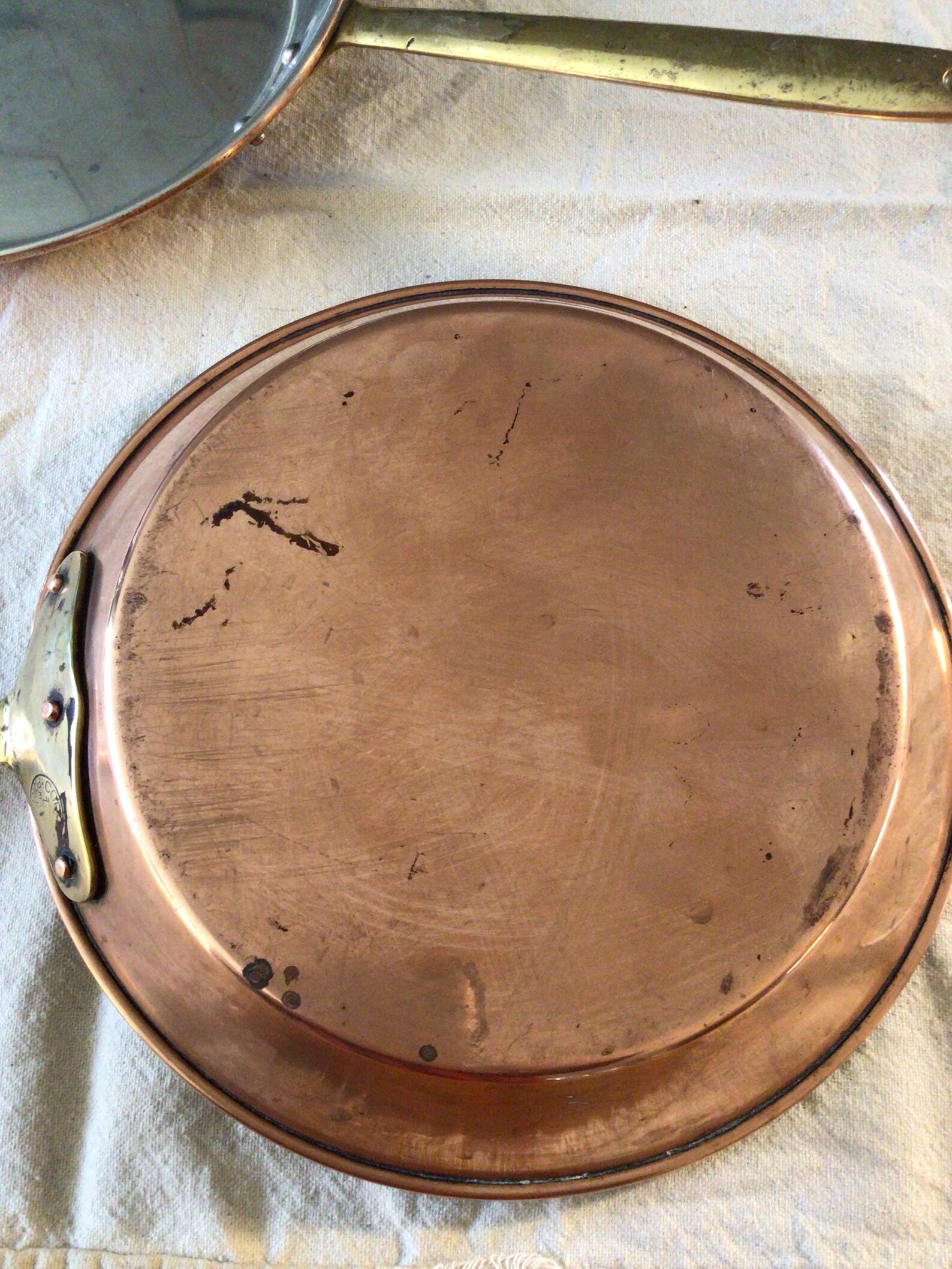 Vintage Matching Copper Fry Pans Marked COPRAL Made in Portugal - Etsy