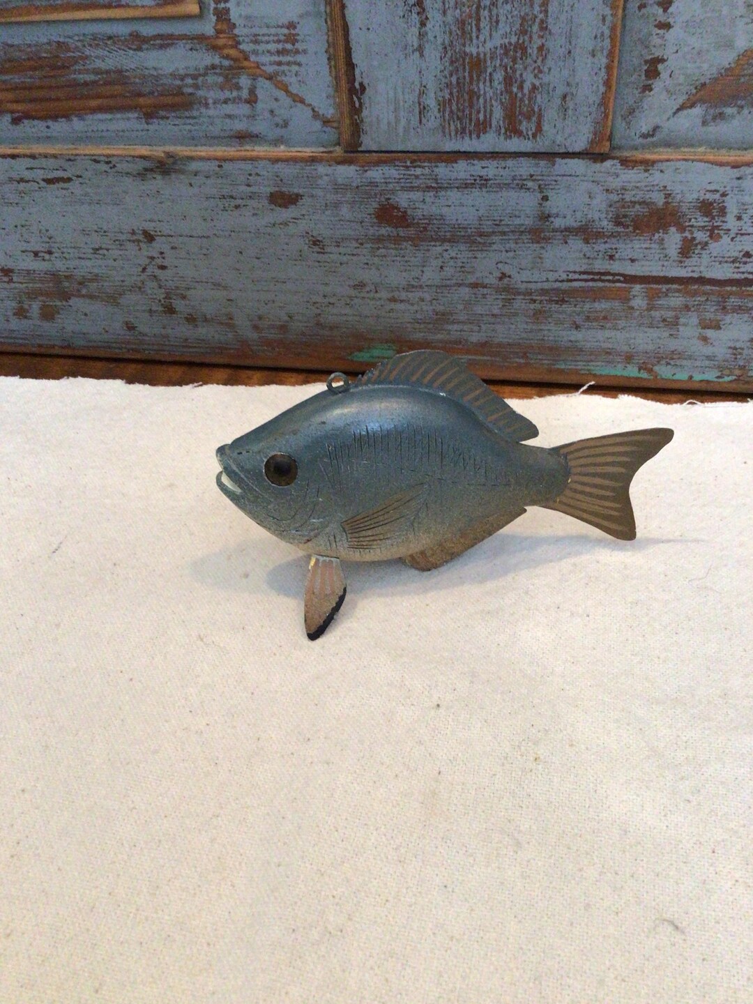 Ice Fishing Bluegill Decoy Signed W J Dougherty - Etsy