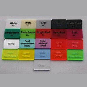 Cross Acrylic Necklace - Etsy