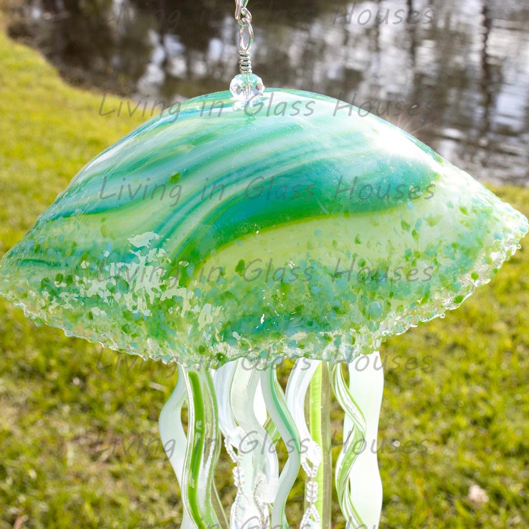 Lagoon Jellyfish Wind Chime - Etsy